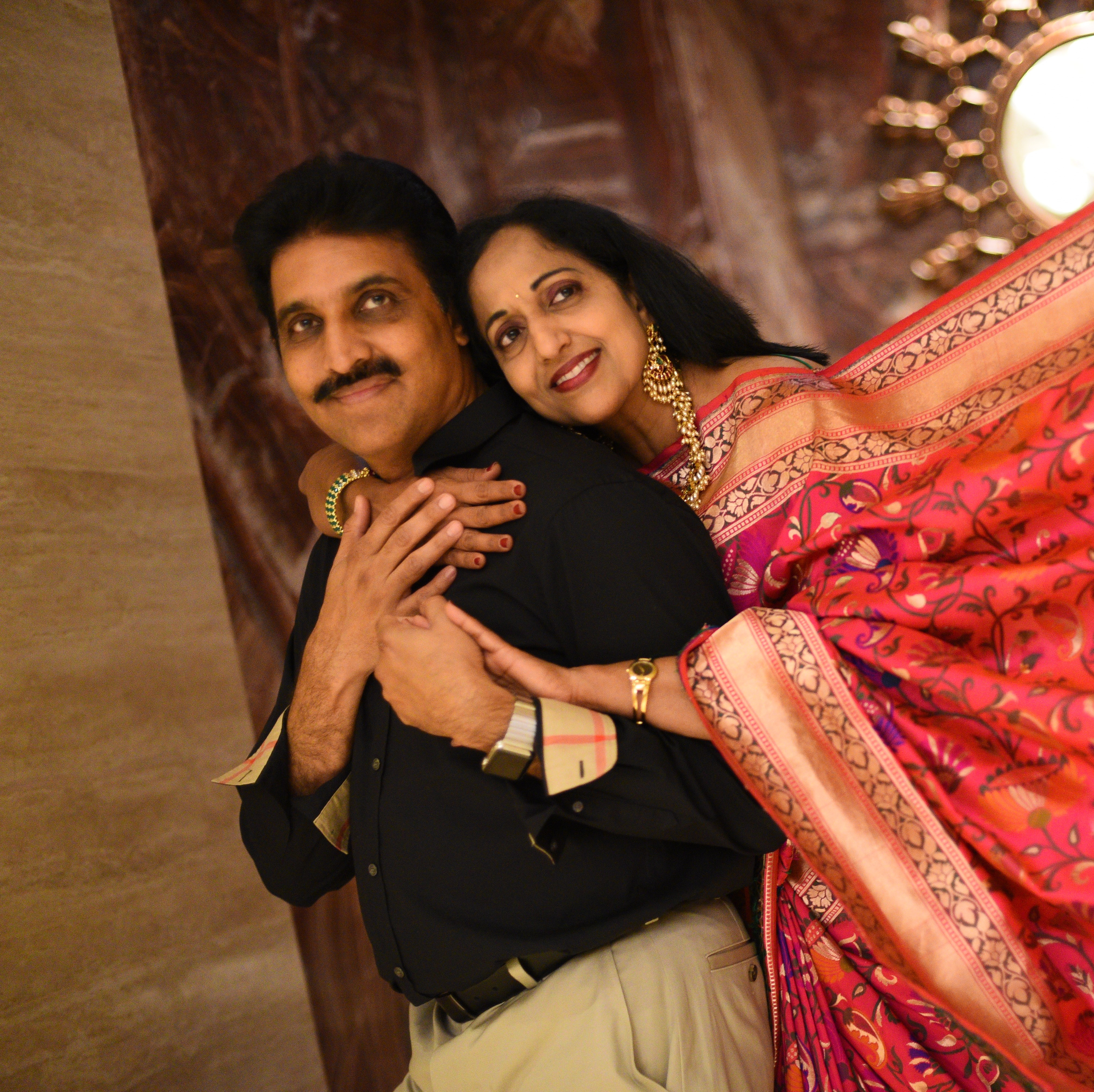 Vinod and Radhika Dega